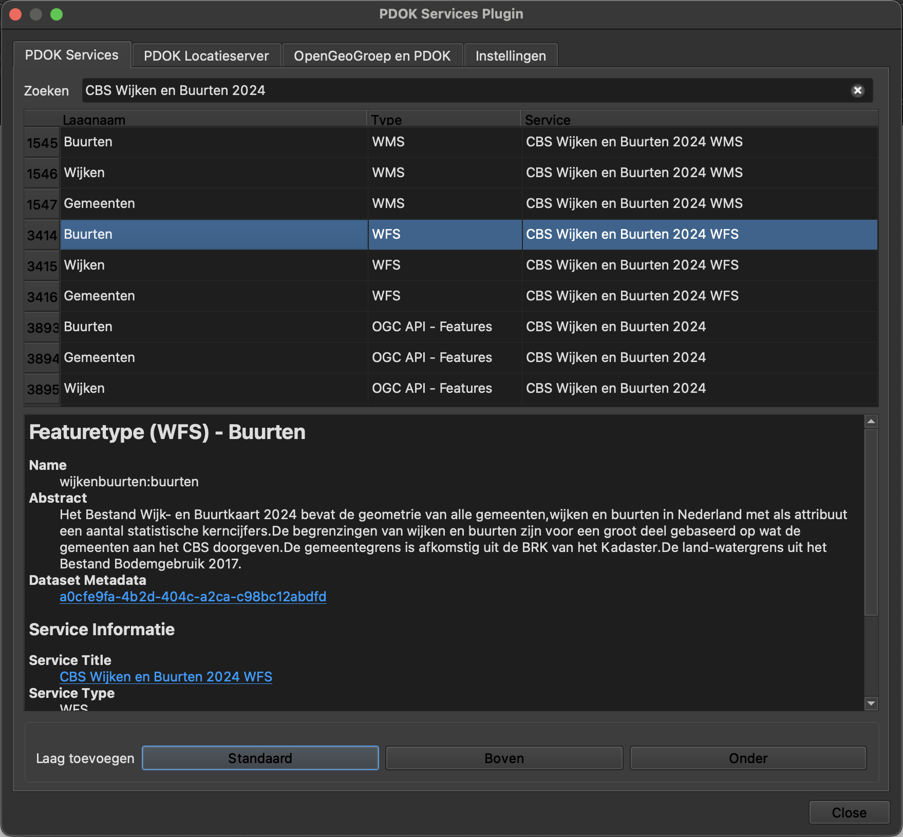 Using the Data Source Manager with WFS and WMS – sdgistud